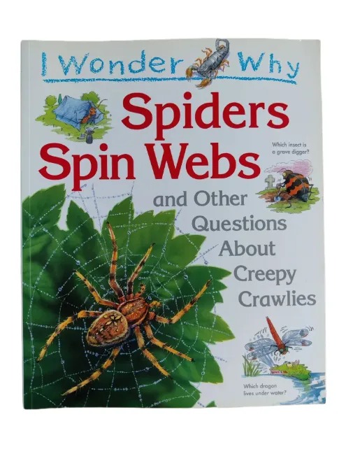 Spiders Spin Webs - Bluewhalebooks