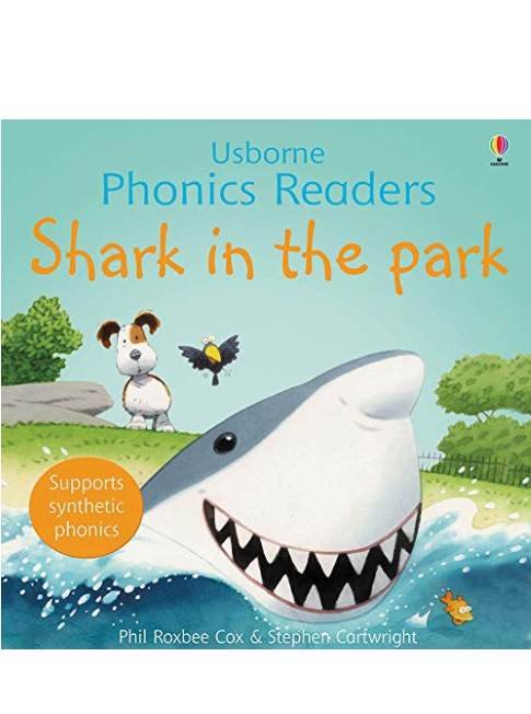 Usborne Phonics Readers Shark in the Park – Bluewhalebooks