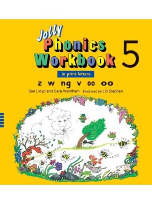 Jolly Phonics Workbook 5 – Bluewhalebooks