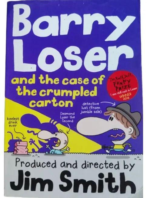 Barry Loser and the case of the crumpled cartoon - Bluewhalebooks