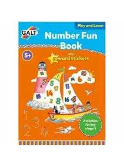 NUMBER FUN BOOK WITH REWARD STICKERS – Bluewhalebooks