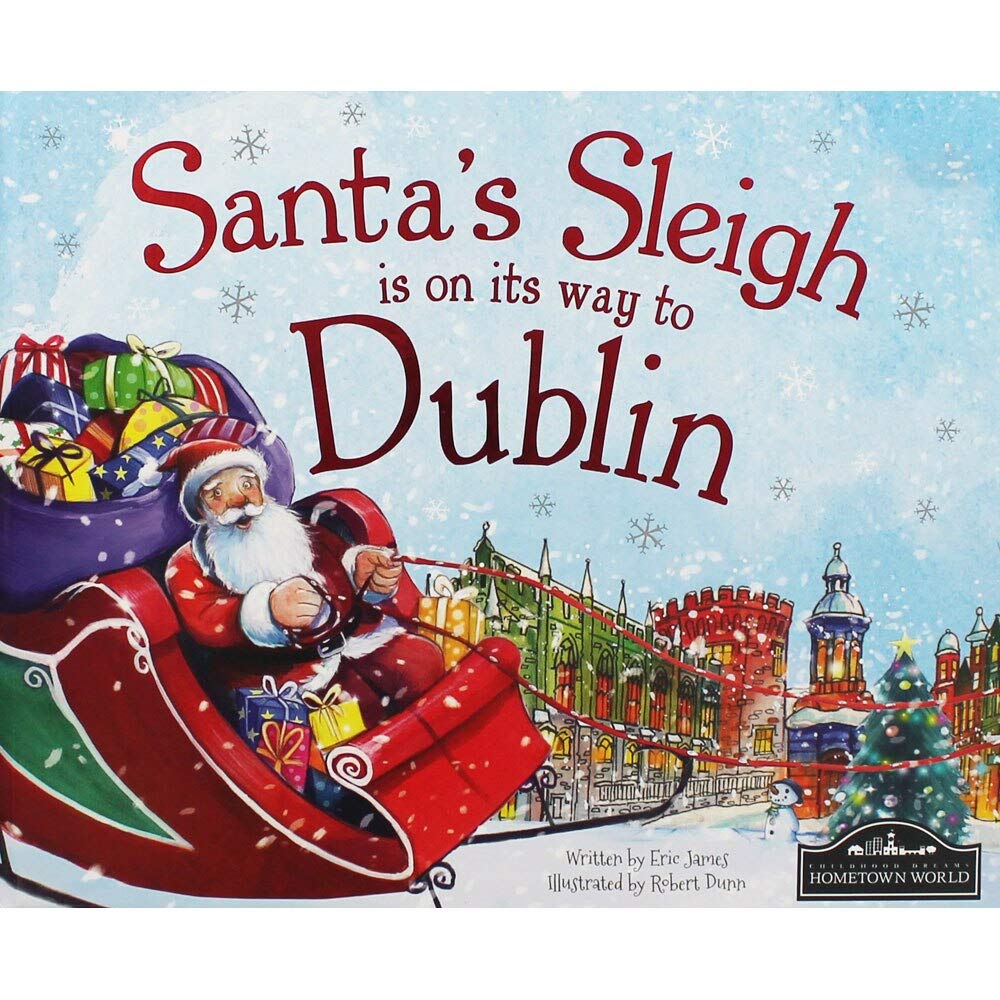 Santa’s Sleigh is on its way to Dublin – Bluewhalebooks